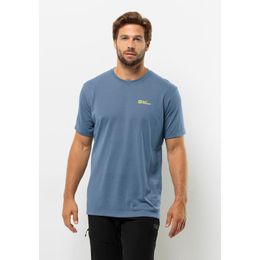 Jack Wolfskin T-Shirt »VONNAN S/S T M« elemental-blue L (52) L (52) Geruchshemmend