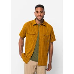 Jack Wolfskin Funktionshemd »THOMPSON SHIRT MEN« curry-check S (48) - Normalgrößen Normalgrößen S (48) Wander- und Reisehemd