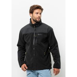 Jack Wolfskin Fleecejacke »BLIZZARD FZ M« mit Kapuze black L (52) L (52) Robuste Fleecejacke