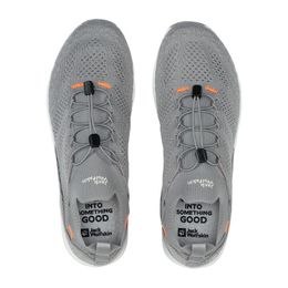 Jack Wolfskin Sneaker &raquo;SPIRIT KNIT LOW M&laquo; limestone UK8-EU42 UK8-EU42 Elastisches Schnellschn&uuml;rsystem