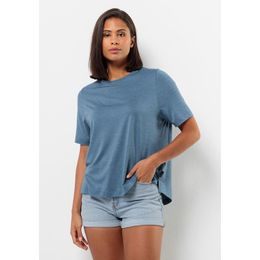 Jack Wolfskin T-Shirt &raquo;TRAVEL T W&laquo; elemental-blue L (42/44) L (42/44) Leicht