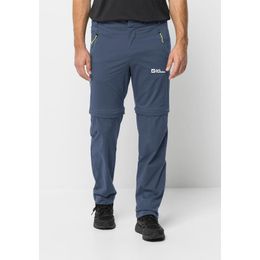Jack Wolfskin Trekkinghose »GLASTAL ZIP OFF PANTS M« evening-sky 58 - Normalgrößen Normalgrößen 58 Softshellhose für Wander- und Trekkingtouren
