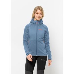 Jack Wolfskin Kapuzenfleecejacke »ALPGRAT PRO INS FZ W« mit Kapuze elemental-blue L (42/44) L (42/44) 2 Hüfttaschen