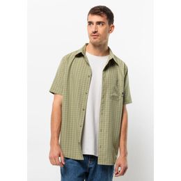 Jack Wolfskin Funktionshemd »EL DORADO SHIRT MEN« bay-leaf-check S (48) - Normalgrößen Normalgrößen S (48) Wander- und Reisehemd