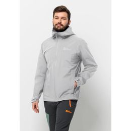 Jack Wolfskin Funktionsjacke »ROBURY 2L JKT M« mit Kapuze cool-grey XXL (58) XXL (58) Leichte Regenjacke
