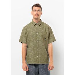 Jack Wolfskin Kurzarmhemd »KARANA SHIRT M« bay-leaf S (48) - Normalgrößen Normalgrößen S (48) Gute Luftzirkulation