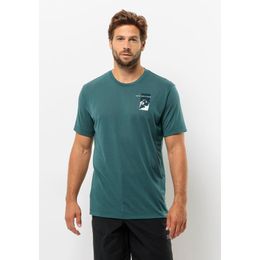 Jack Wolfskin T-Shirt &raquo;VONNAN S/S GRAPHIC T M&laquo; emerald M (50) M (50) Funktionales T-Shirt