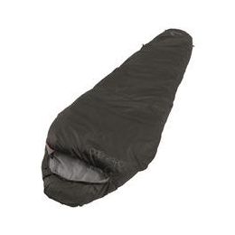 easy camp Schlafsack Orbit 200 schwarz Temperaturbereiche: Komfort 4 °C, Limit -1 °C, Extrem -17 °C Material: Außen 100% Polyester, Innen 100% Polyester Maße: Breite 800 mm x Höhe 500 mm x Länge 2.250 mm Form: Mumien-Schlafsack, Kapuze