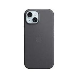 Apple Feingewebe Case mit MagSafe, Handyhülle schwarz, iPhone 15 Typ: Handyhülle Geeignet für: iPhone 15 Material: Feintwill