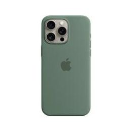 Apple Silikon Case mit MagSafe, Handyhülle dunkelgrün, iPhone 15 Pro Max Typ: Handyhülle Geeignet für: iPhone 15 Pro Max Material: Silikon