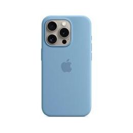 Apple Silikon Case mit MagSafe, Handyhülle hellblau, iPhone 15 Pro Typ: Handyhülle Geeignet für: iPhone 15 Pro Material: Silikon