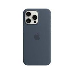 Apple Silikon Case mit MagSafe, Handyhülle dunkelblau, iPhone 15 Pro Max Typ: Handyhülle Geeignet für: iPhone 15 Pro Max Material: Silikon