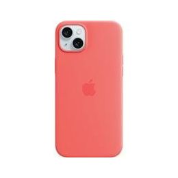 Apple Silikon Case mit MagSafe, Handyhülle hellrot, iPhone 15 Plus Typ: Handyhülle Geeignet für: iPhone 15 Plus Material: Silikon