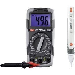 Voltcraft DT-TEST-KIT 150 Hand-Multimeter kalibriert (ISO) digital CAT III 600 V Anzeige (Counts): 2000