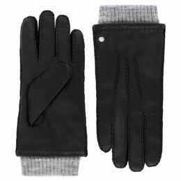 Roeckl Casual Metz Handschuhe Leder black/grey