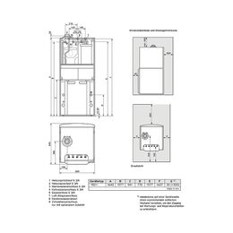 Vaillant ecoCOMPACT VCC 266/4-5 150 Kompaktgerät Brennwert 6-26 kW E-Gas 0010015607