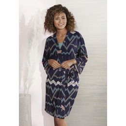 Lascana Kimono blau Gr. 32/34 für Damen