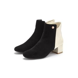 Lascana Stiefelette beige Gr. 41 f&uuml;r Damen