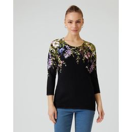 Ovanti Strickdesign Classic Pullover "Flowers"