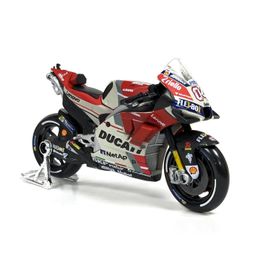 Maisto® Modellmotorrad Ducati Desmosedici GP '18 (weiß-rot)