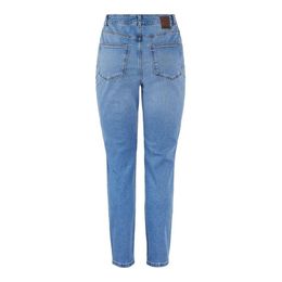 Pieces Mom-Jeans, blau