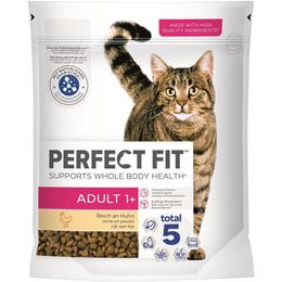 Perfect Fit Adult 1+ Trockenfutter für Katzen, Lachs 750g