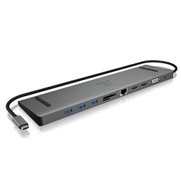 ICY BOX IB-DK2106-C USB Type-C™ DockingStation mit dreifacher Videoausgabe