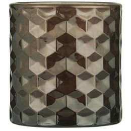 IB Laursen Kerzenhalter für Teelicht farbig Glas, dunkelbraun
