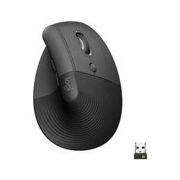 Logitech Lift, Maus graphit/schwarz, f&uuml;r Rechtsh&auml;nder, Logi Bolt, Bluetooth, Windows/macOS/iPadOS