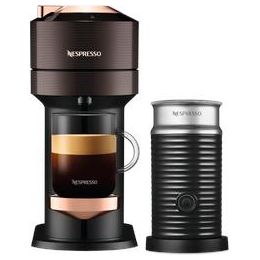 Nespresso Vertuo Next Premium Rich Brown + Aeroccino 3 schwarz