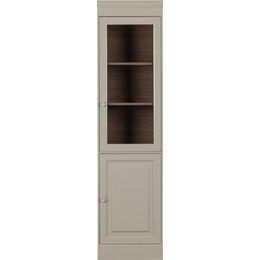 Woood Vitrine H 215 cm x B 54 cm x T 40 cm, beige|braun