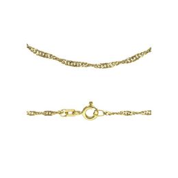 Firetti Collierkettchen Schmuck Geschenk Gold 333 Halsschmuck Halskette Goldkette Singapur, Made in Germany, gelb|goldfarben