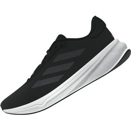 Adidas Laufschuhe "Response", Schnürung, atmungsaktiv, für Herren, schwarz, 45 1/3