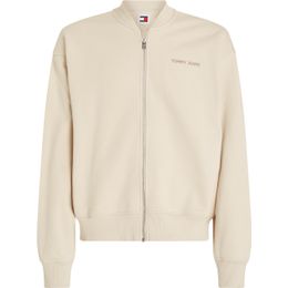 Tommy Jeans Blouson, Baumwolle, Stehkragen, für Herren, beige, XXL