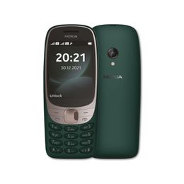 Nokia Handy 6310, dunkelgrün, Dual-SIM, 2G