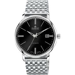 Automatikuhr Dugena "Festa Klassik, 7090192" Armbanduhren silberfarben Herren Automatikuhren