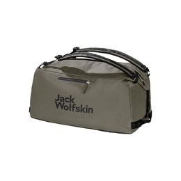 Reisetasche Jack Wolfskin "TRAVELTOPIA DUFFLE 65" grün (dusty, olive) Taschen Reisetaschen