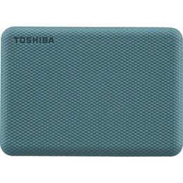 Toshiba Canvio Advance, externe Festplatte, 1 TB, Grün TB HDD, 2,5 Zoll, extern,