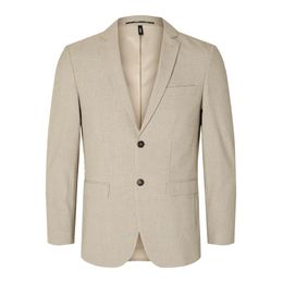 Selected Suit Jacket 'SLHLiam' male Beige size 50