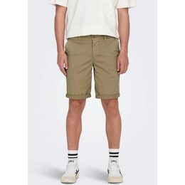 Only & Sons ONLY & SONS Jeansshorts ONSPETER REG TWILL 4481 SHORTS NOOS, beige