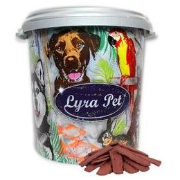 5 kg LYRA PET® Pferdefleischstreifen in 30 L Tonne