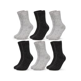 Occulto Socks 'Finn' male Grey, Black size 39-42