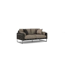 JVmoebel 2-Sitzer Polster Textil Luxus Zweisitzer Sofa Wohnzimmer Modern Neu
