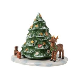 Villeroy & Boch Villeroy & Boch Dekofigur Christmas Toys Weihnachtsbaum mit Waldtieren (1 St)