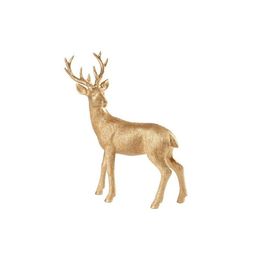 Villeroy & Boch Villeroy & Boch Dekofigur Winter Collage Accessoires Hirsch stehend gold (1 St)