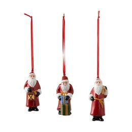 Villeroy & Boch Villeroy & Boch Dekofigur Nostalgic Ornaments Ornamente-Set Santa Claus (3 St)