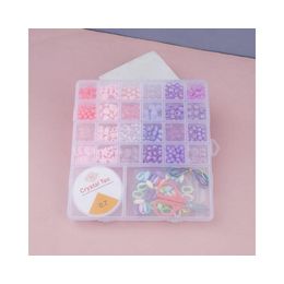 DTC GmbH Bettelarmband 26 Lila und Rosa Perlen Perlenboxen (Kreieren Sie Ihre eigenen Kreationen mit einer Auswahl an farbenfrohen Perlen und Werkzeugen für all Ihre Perlenbedürfnisse!