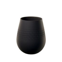 Villeroy & Boch Villeroy & Boch Dekovase Manufacture Collier noir Vase Carré klein (1 St)