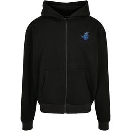 Mister Tee Zip-Up Hoodie male Black size XXXL