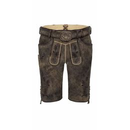 Spieth & Wensky Spieth & Wensky Trachtenlederhose Lederhose Archibald caribo/schwarz